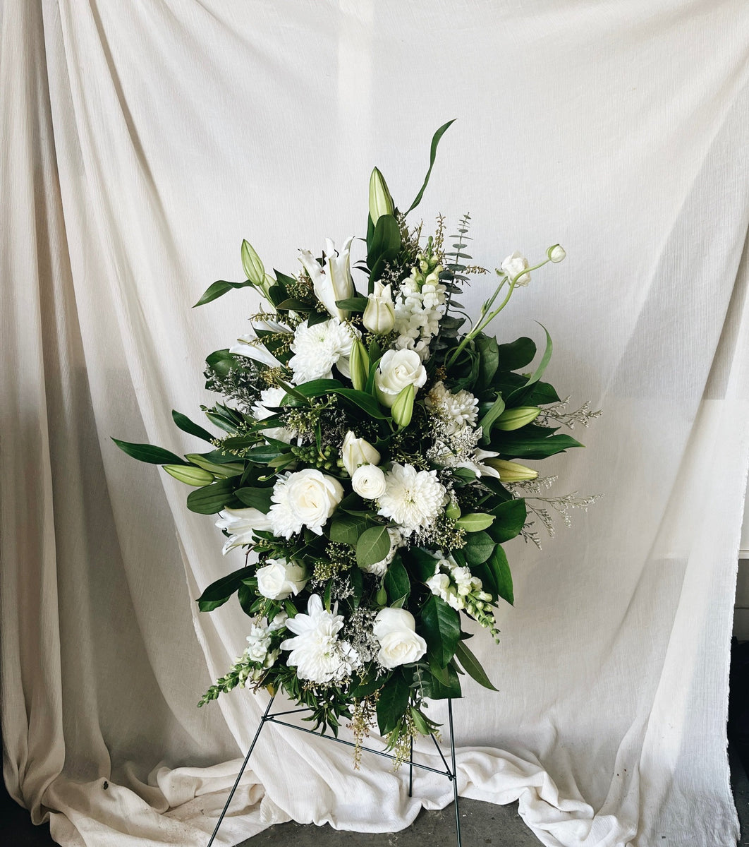 Funeral Standing Spray – Our Little Flower Company